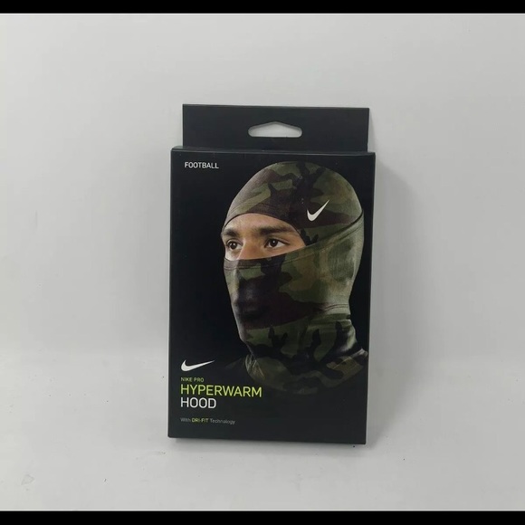 Nike | Accessories | New Nike Pro Hyperwarm Hood Camo Balaclava | Poshmark